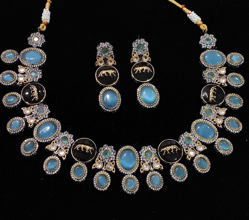 Sabyasachi Inspired Most Premium Panther Lion Finish Mehndi Antique ...