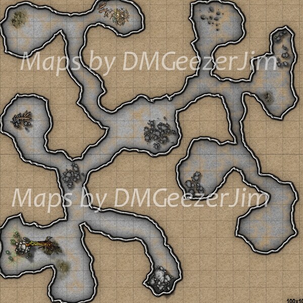 Tunnel höhle karte - Etsy.de