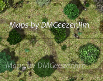 Outdoor Battle Map - Etsy