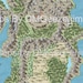 D&D Outdoor Map, Isle of Dread Remake, Digital RPG Map, Classic DND Map ...