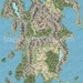 D&D Outdoor Map, Isle of Dread Remake, Digital RPG Map, Classic DND Map ...