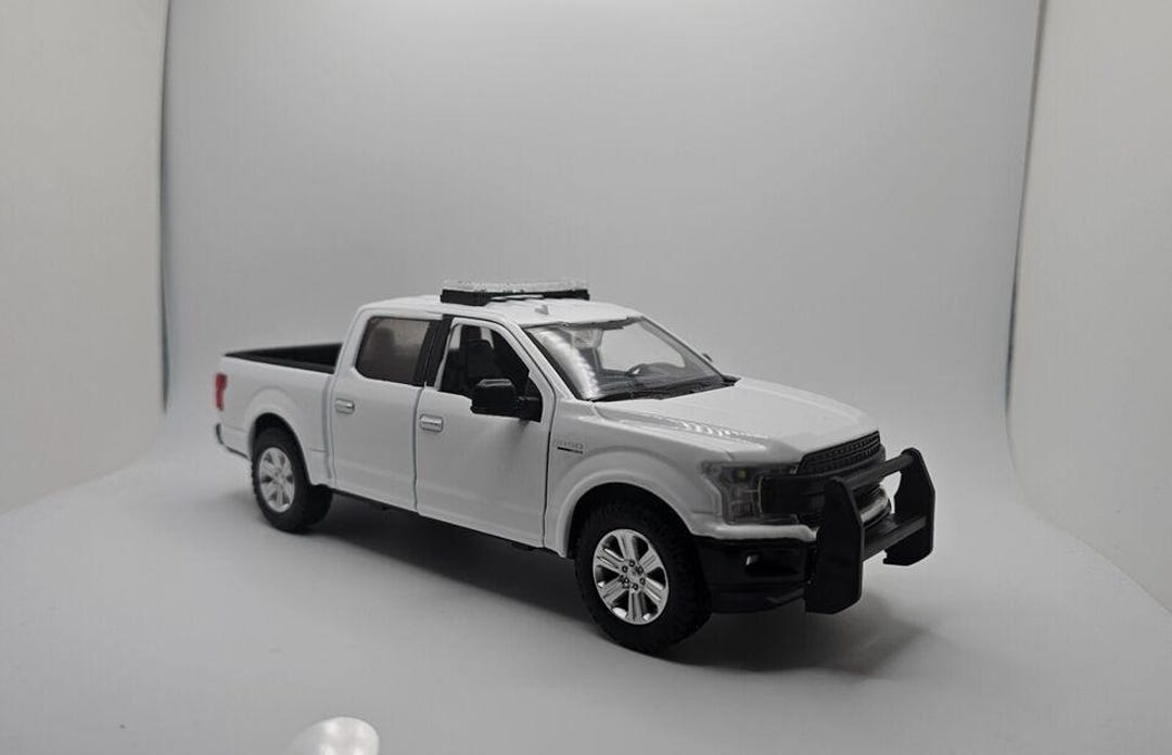 Custom 1/24 Series F150 Unmarked Police Truck - Etsy