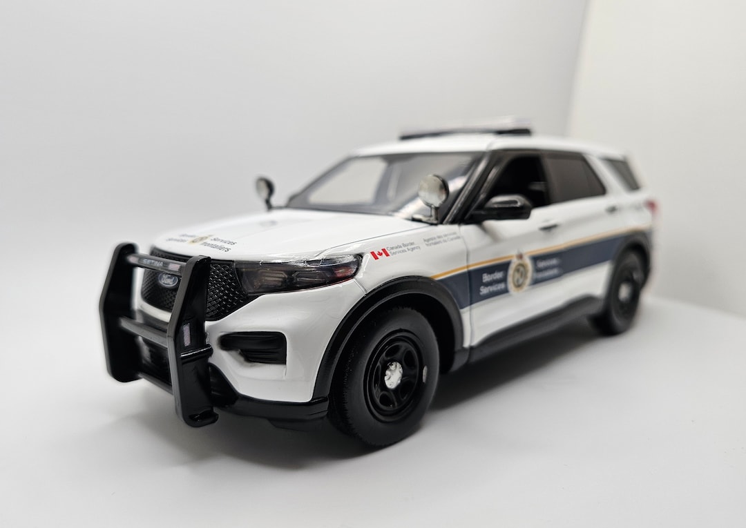 Custom 1/24 Scale CBSA Police Style Explorer Diecast - Etsy