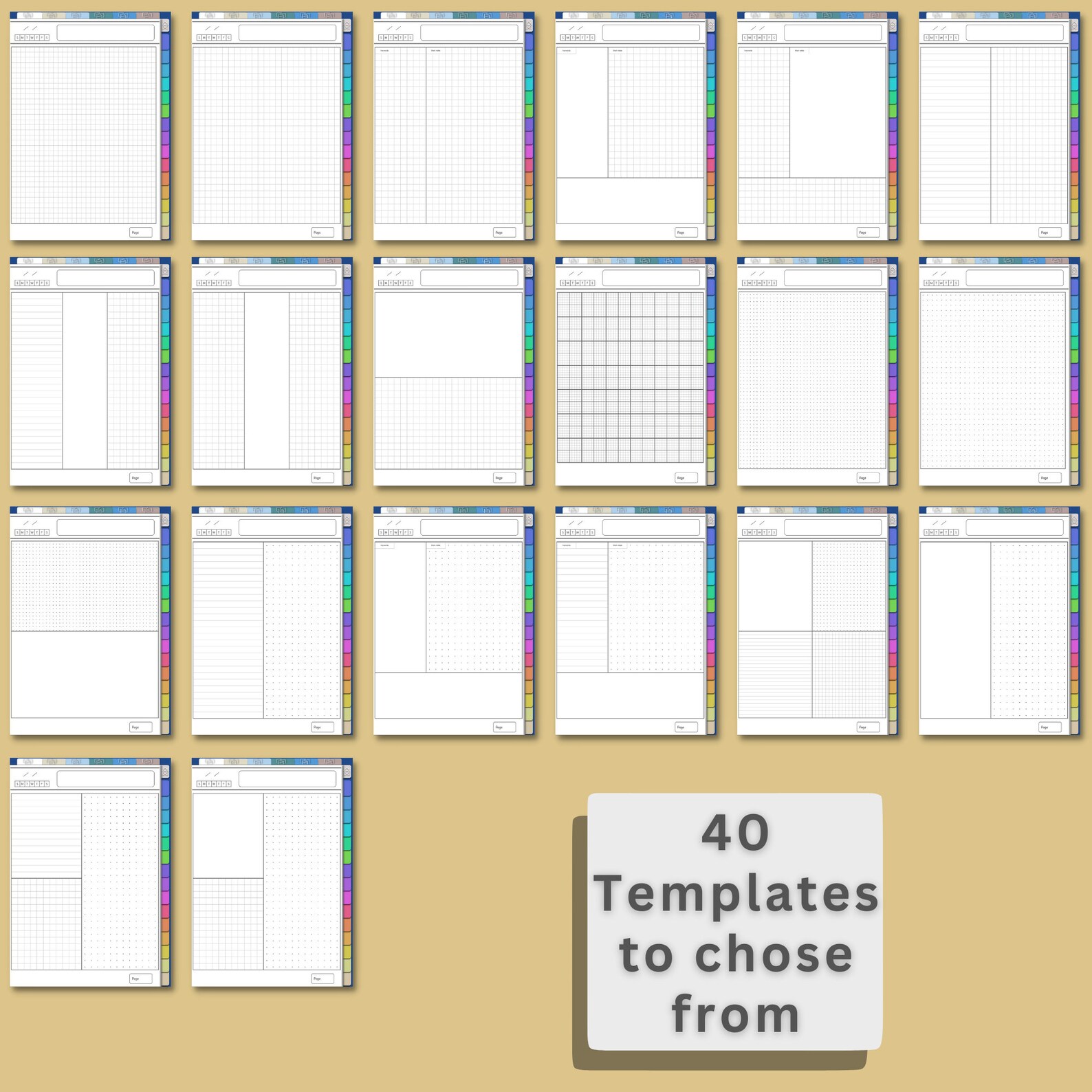 Digital Notebook - Digital Journal - Goodnotes Notebook - Digital ...