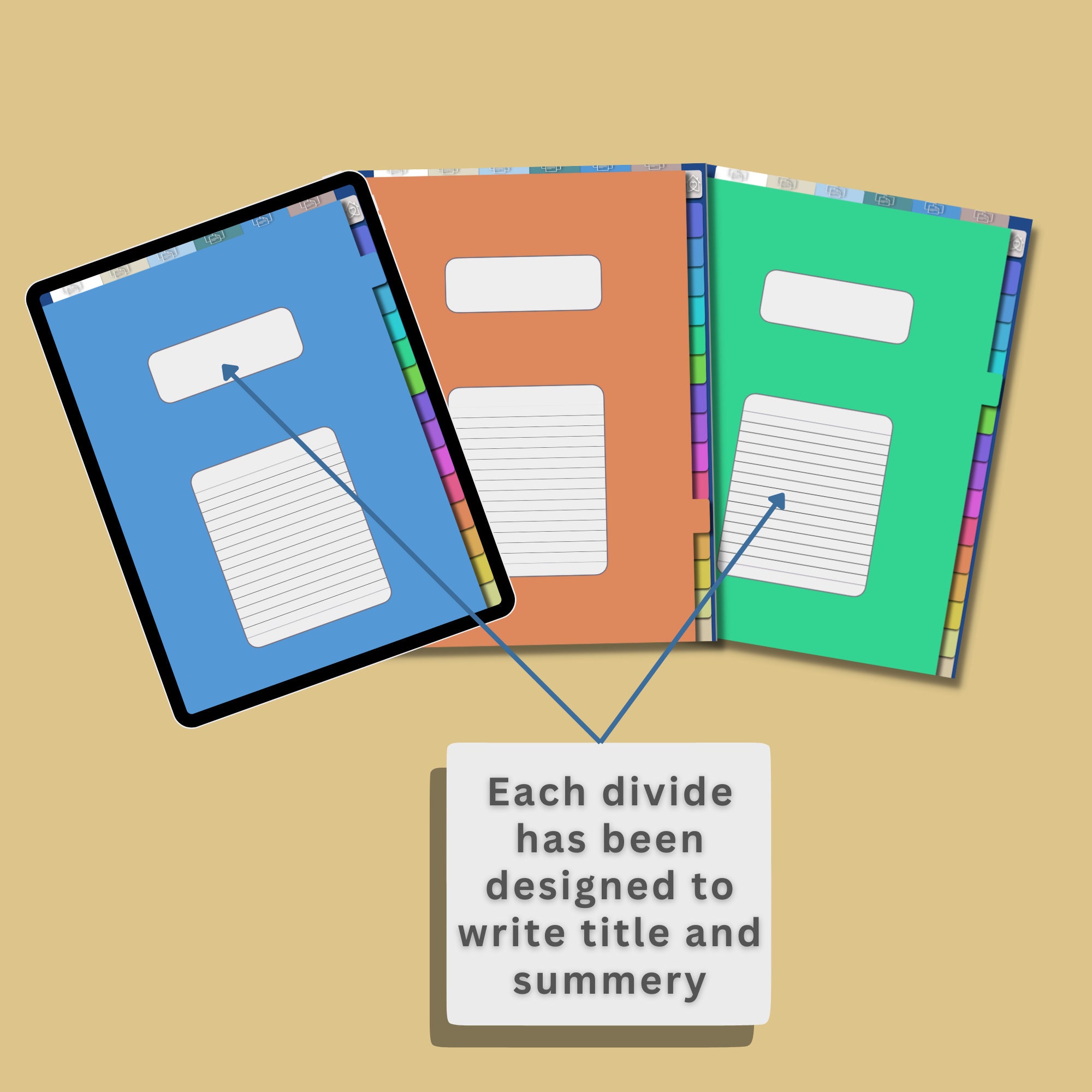 Digital Notebook - Digital Journal - Goodnotes Notebook - Digital ...