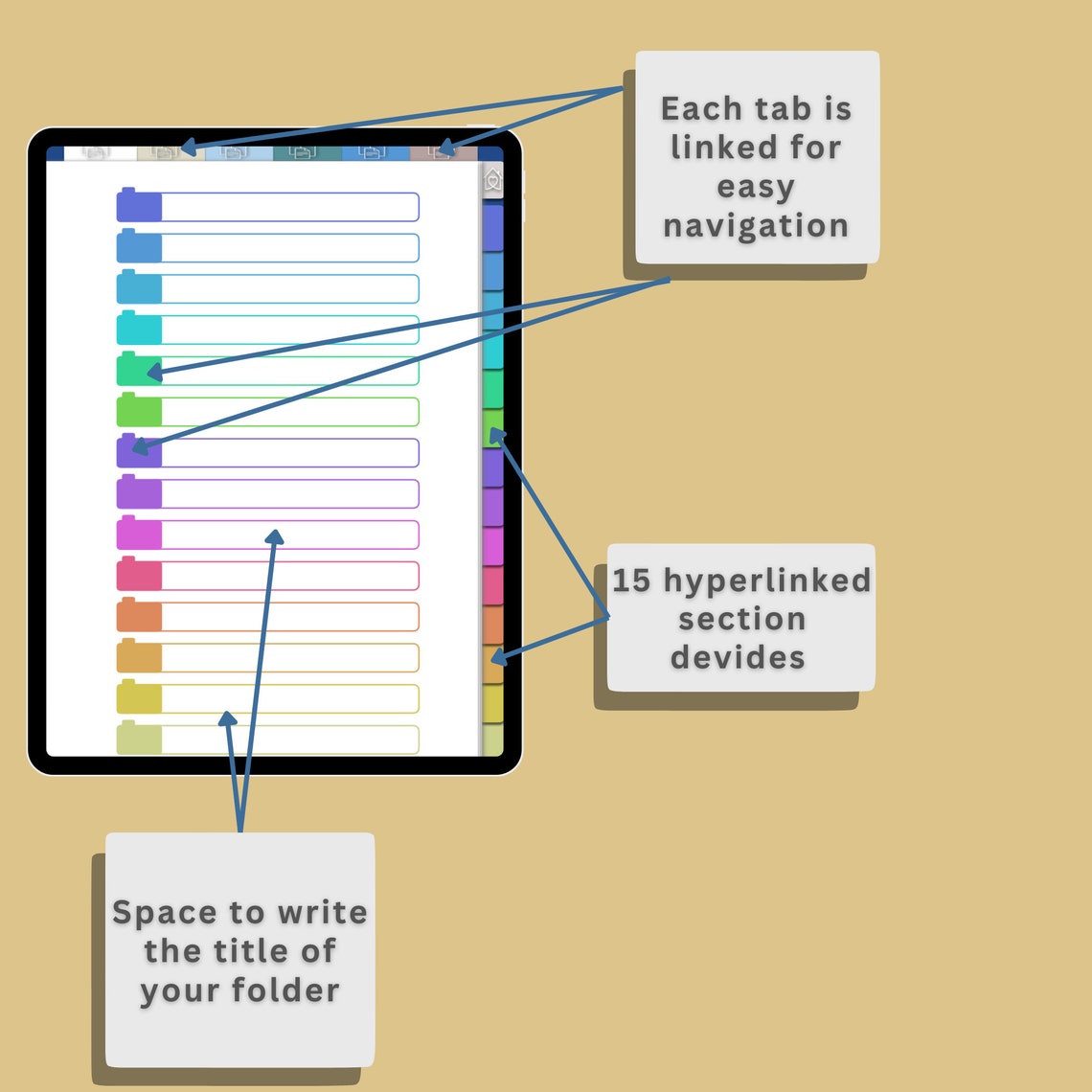 Digital Notebook Digital Journal Goodnotes Notebook Digital Template ...