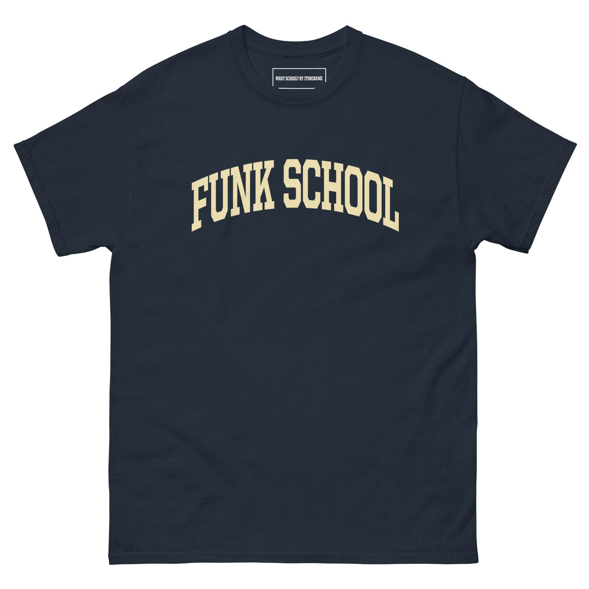 FUNK SCHOOL College T-shirt - Etsy