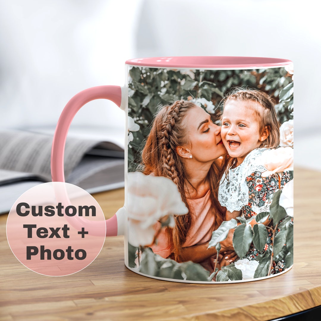Personalized Gift Mug With Photo Mug Custom Photo Gift for Dad Custom ...