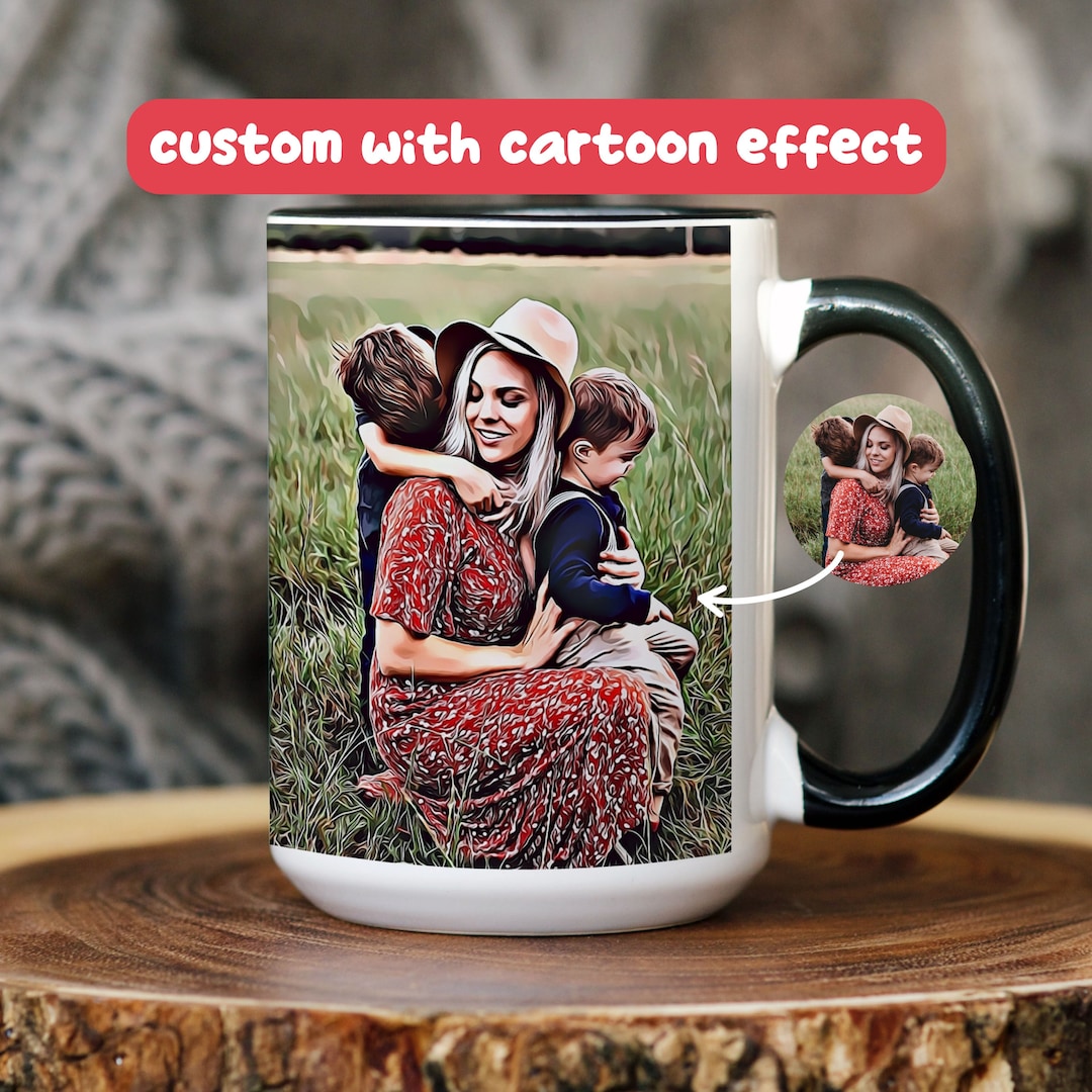 Custom Photo Mug Personalized Picture Mug Photo Coffee Cup Customized ...