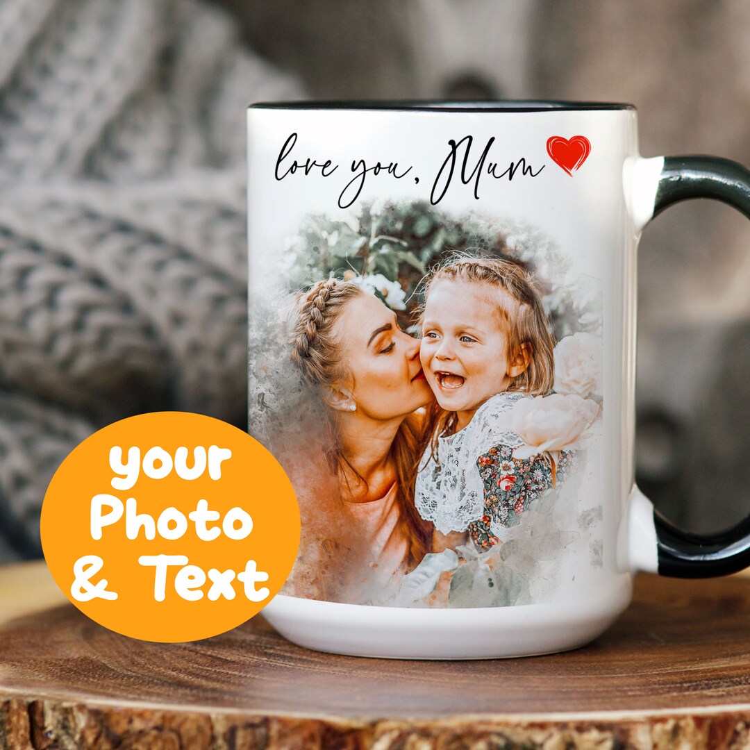 Custom Photo Mug Personalized Picture Mug Photo Coffee Cup Customized ...