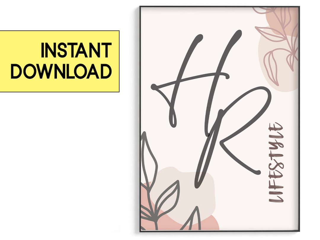HR Poster Hr Wall Art Hr Office Décor HR Printable HR - Etsy
