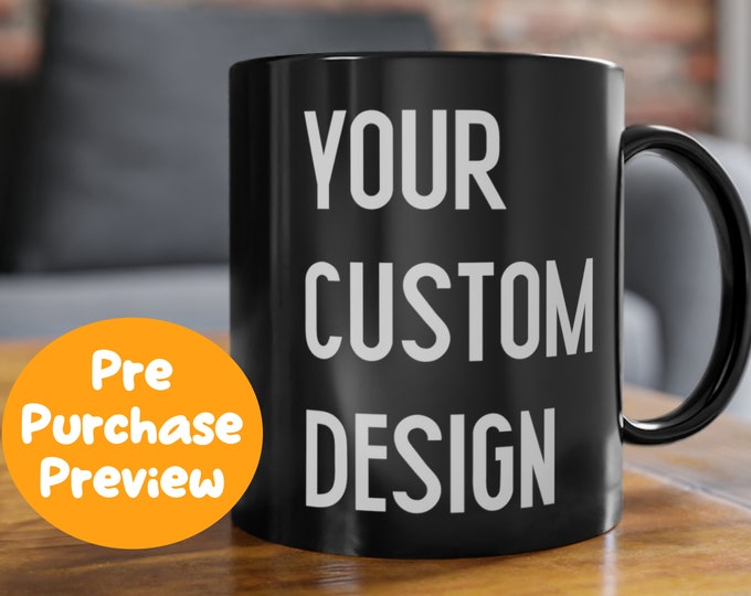 15-ounce Bulk Custom Coffee Mugs, Personalized Mugs, Custom Quote Mugs ...