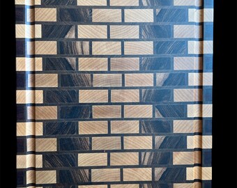 End Grain Cutting Board, Brick Pattern - Etsy