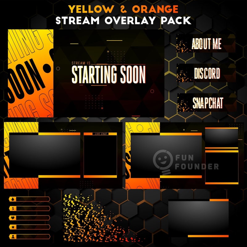 Girly Overlay for Twitch - Etsy