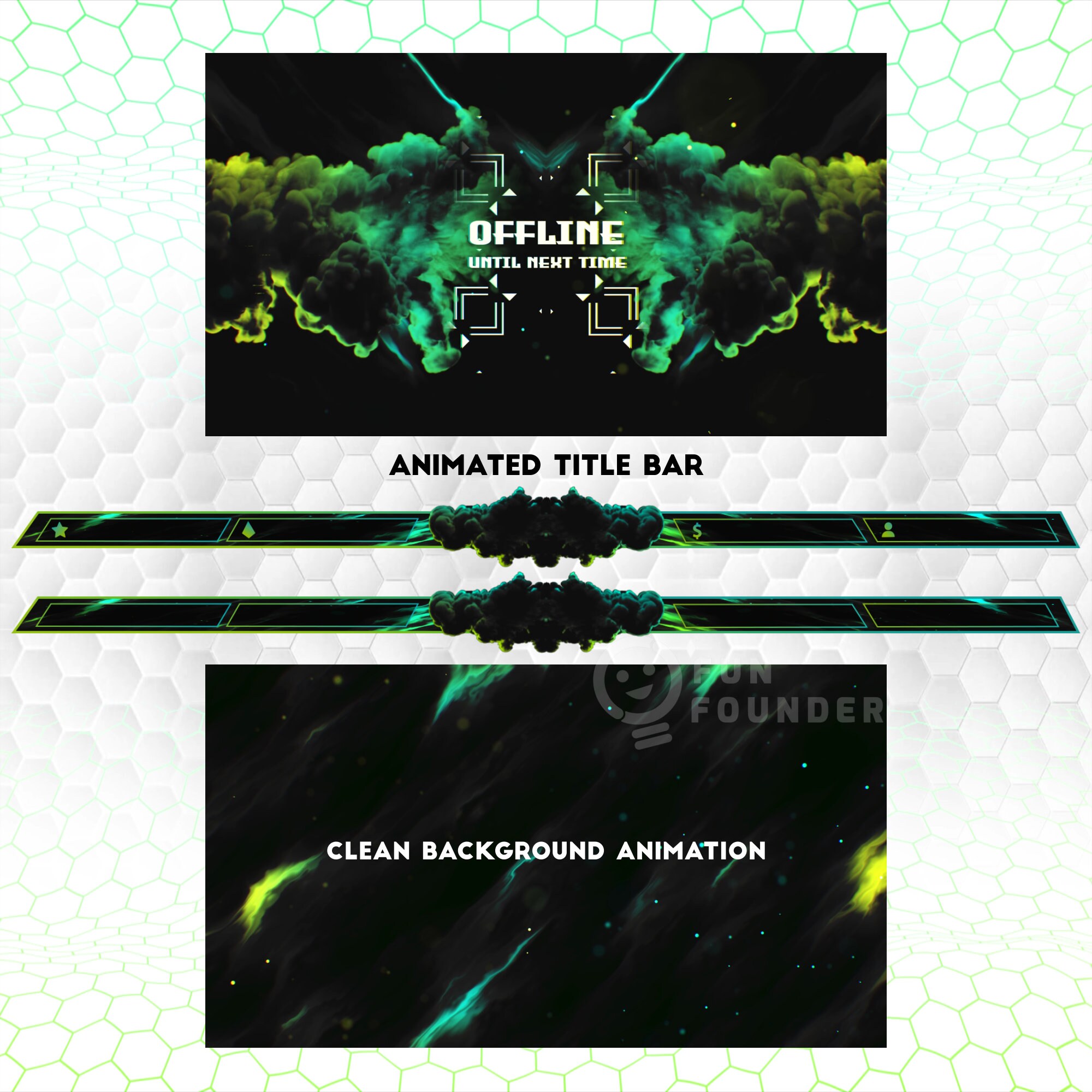 Polar Night Animated Stream Overlay Pack Twitch Overlay Pack - Etsy Canada