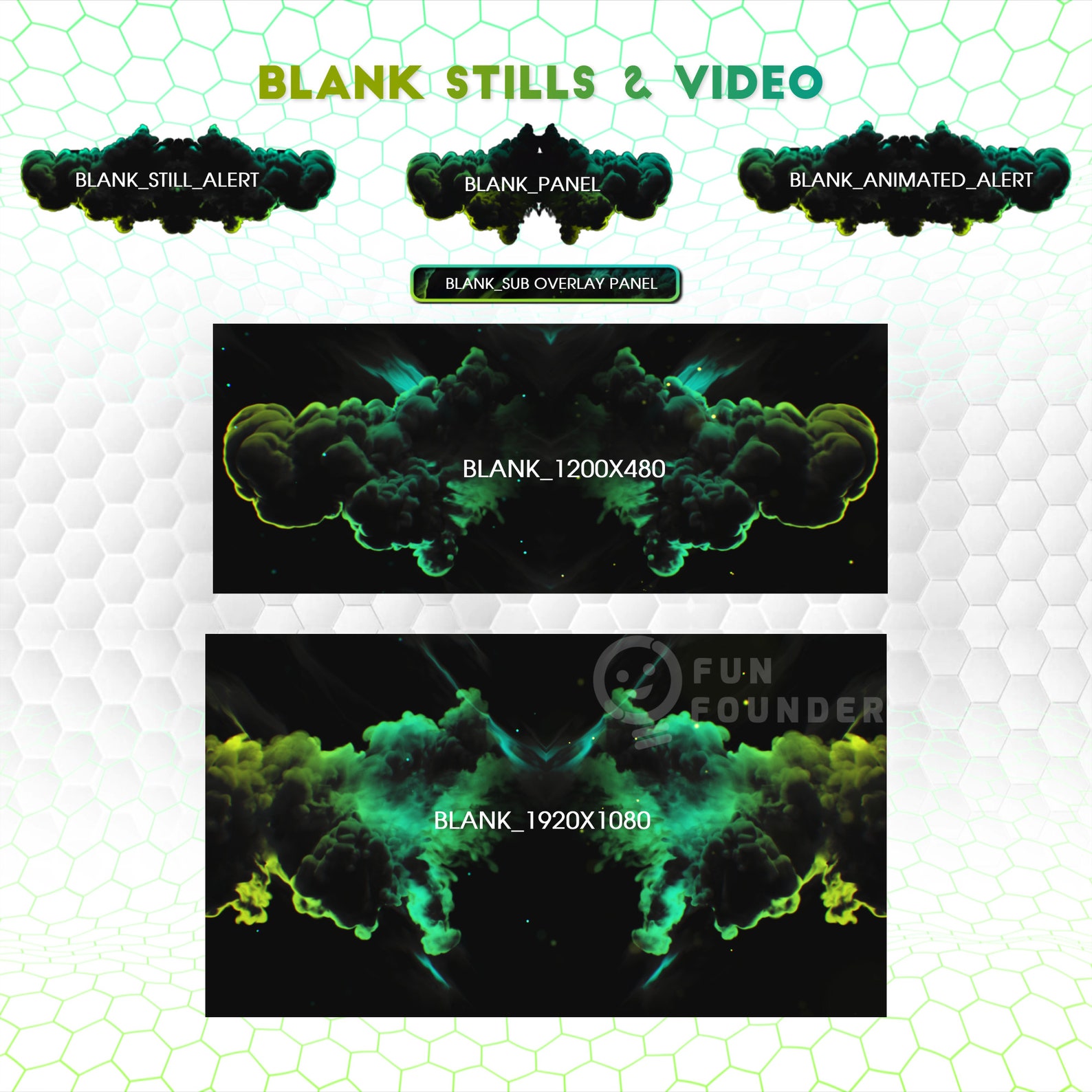 Polar Night Animated Stream Overlay Pack | Twitch Overlay Pack | Aurora ...