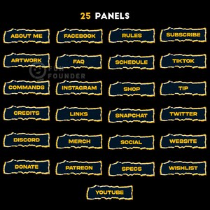 Rough Animated Stream Overlay Pack: Twitch Graphics (digital Download ...