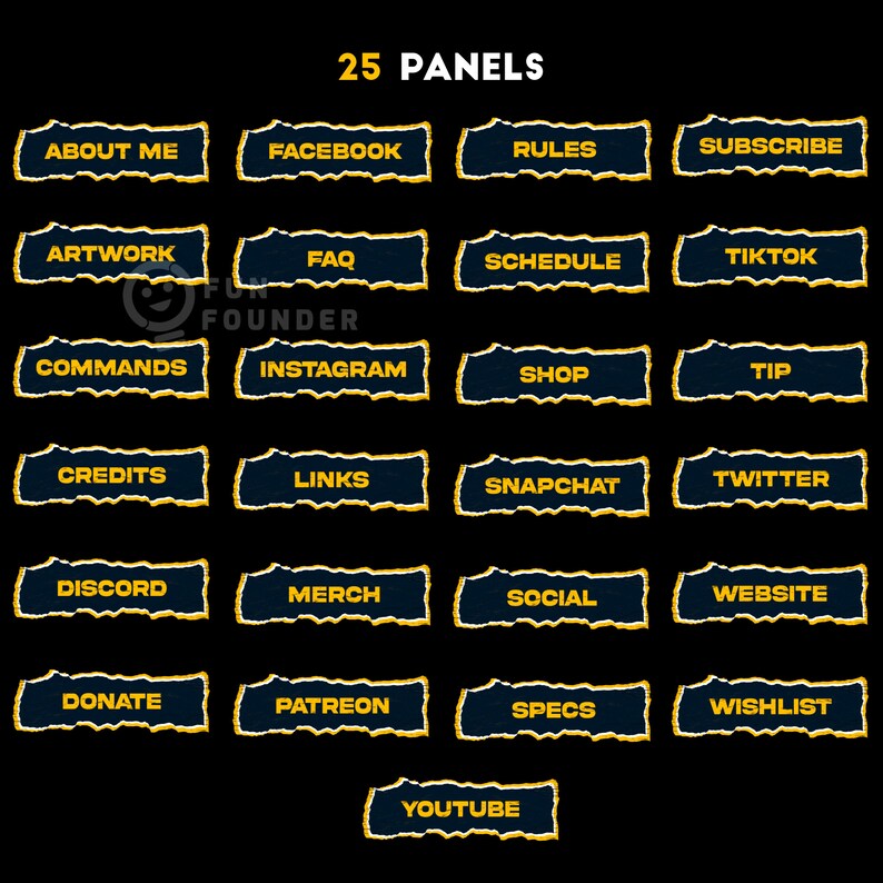 Rough Animated Stream Overlay Pack Twitch Overlay Package - Etsy