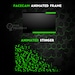 Twitch Overlay Package Green Animated Stream Overlay Pack - Etsy