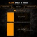 Twitch Overlay Package Orange Animated Stream Overlay Pack Cool Orange ...