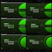 Green Circle Animated Stream Overlay Pack: Twitch Overlay (digital ...