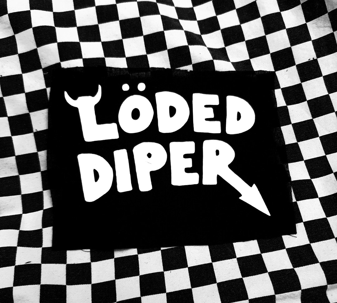 Loaded Diper - Diary of A Wimpy Kid Cloth Patch - Etsy