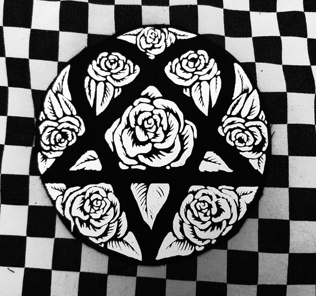 HIM - Floral Heartgram Patch - Etsy