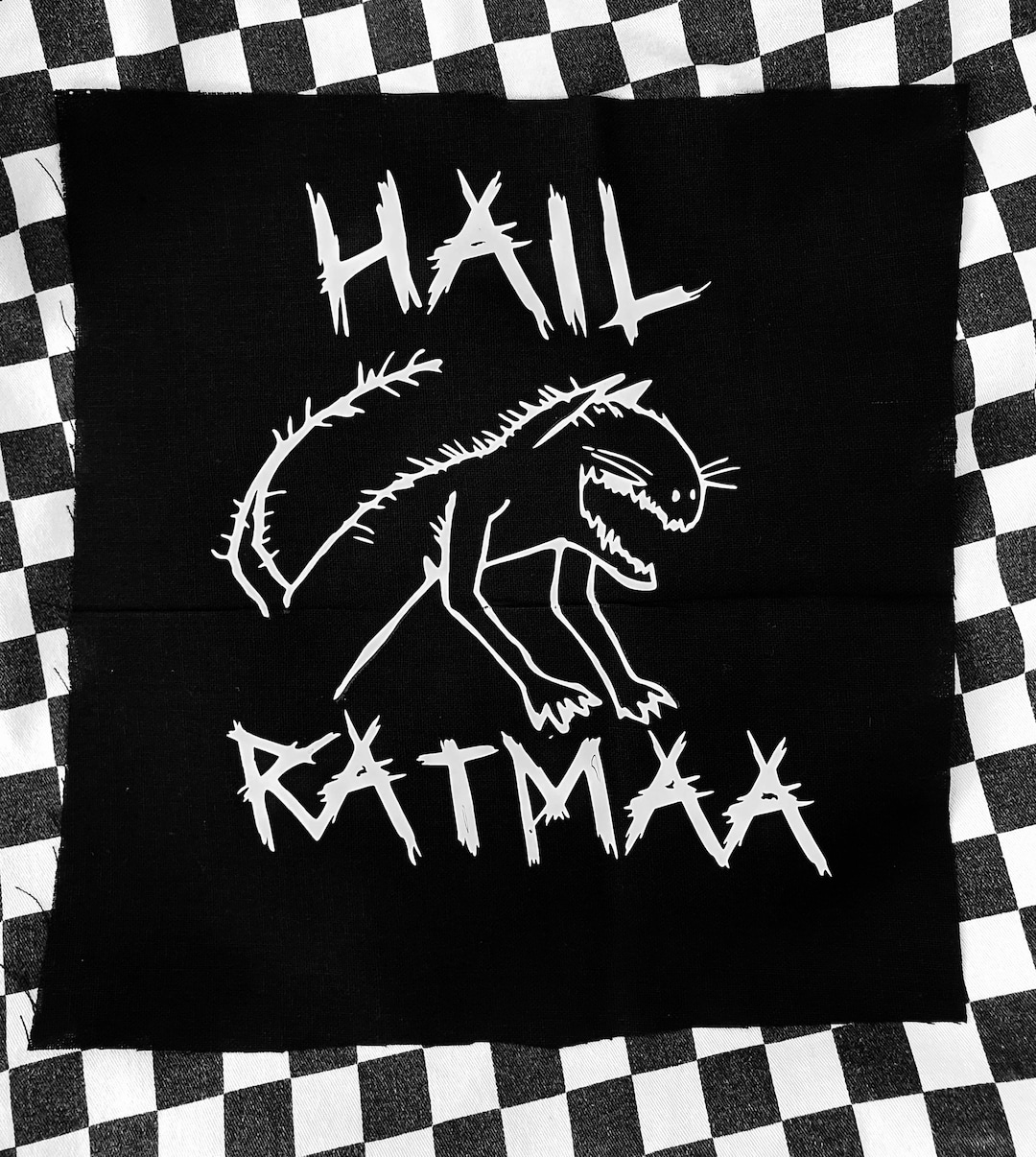 Hail Ratmaa V/H/S Cloth Patch - Etsy