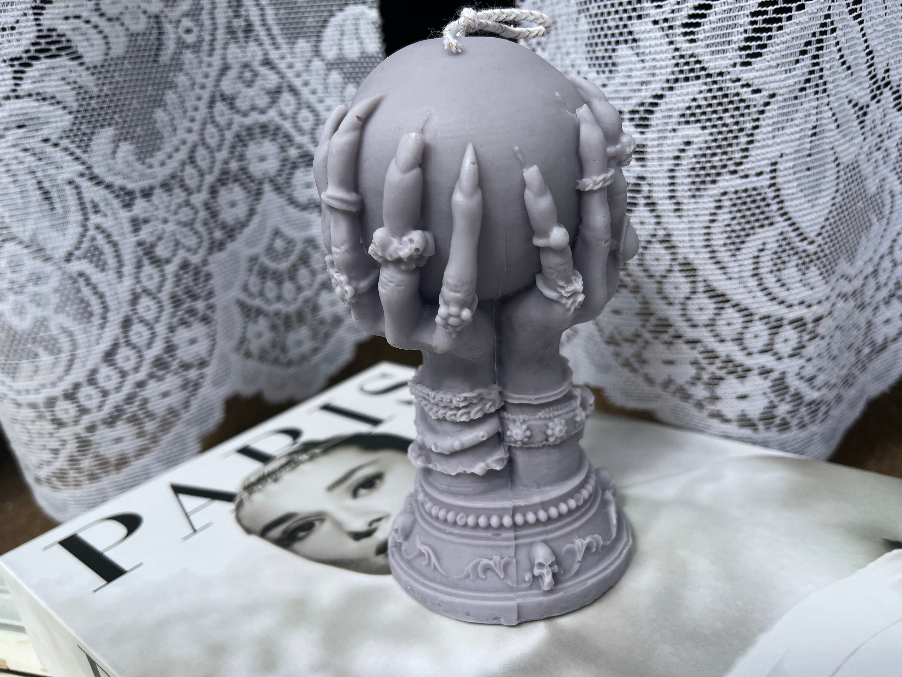 Rose Hand Candle Ghost Claw Magic Hand Candle Decorative - Etsy