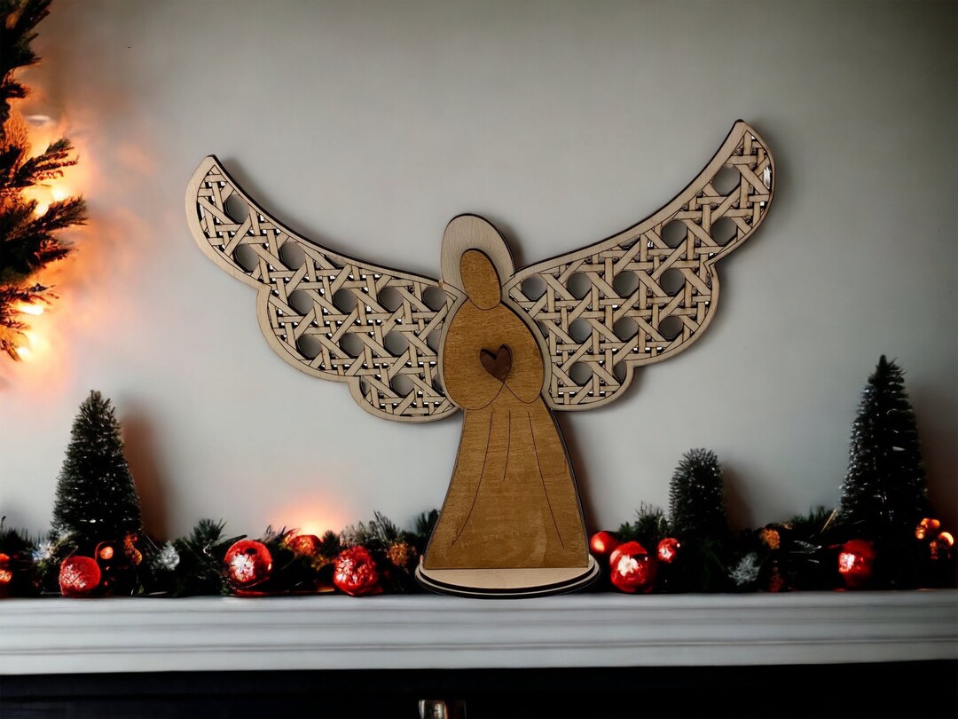 Christmas Angel Mantel Shelf Sitter - Etsy