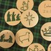 Christmas Story Tokens: Christian Advent Calendar for Kids - Etsy
