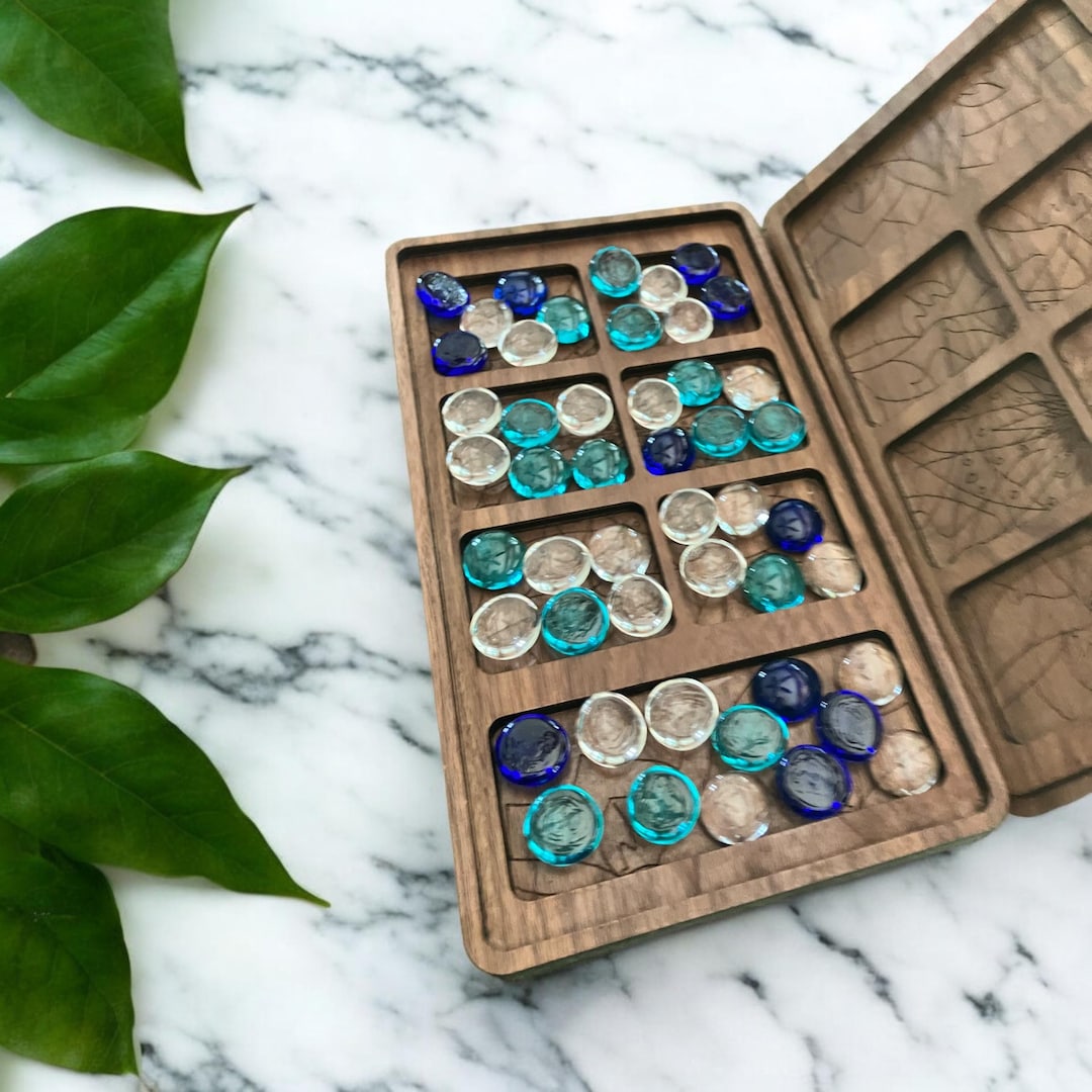 Mancala Board Game, Heirloom Game, Board Game Lover, Strategic Game - Etsy
