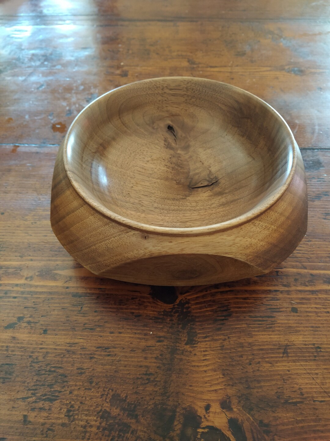 Solid Walnut Table Centerpiece - Etsy