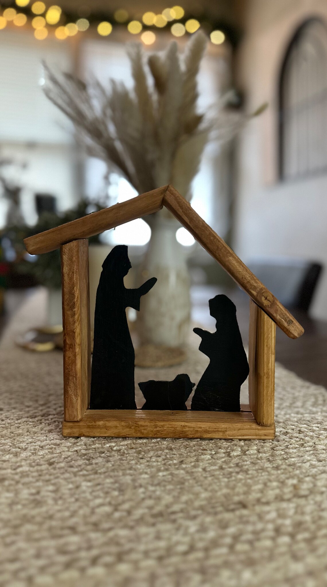 Wooden Nativity Scene - Etsy
