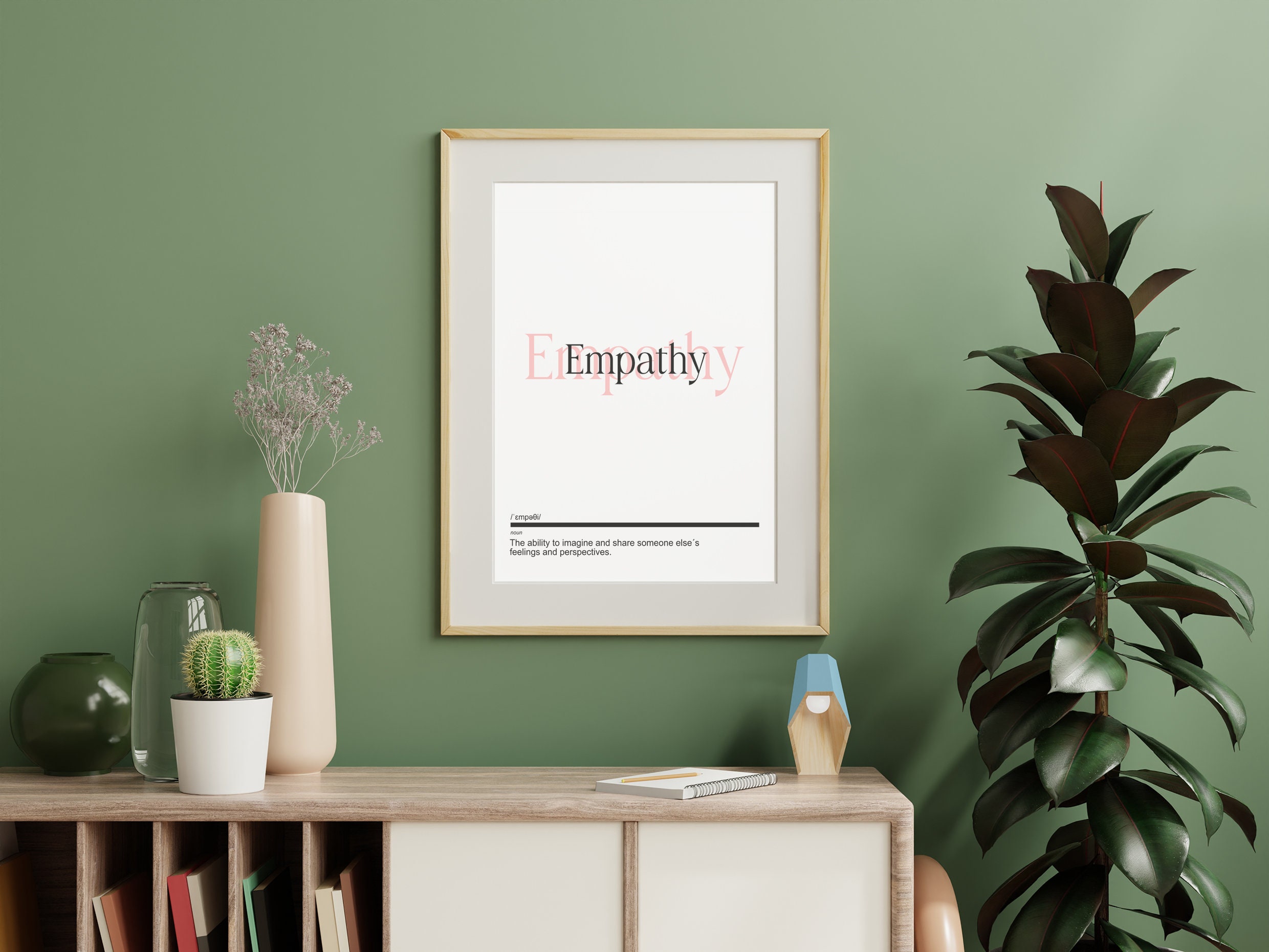 Empathy Definiton Printable Wall Art, Download Wall Art, Inspiration ...