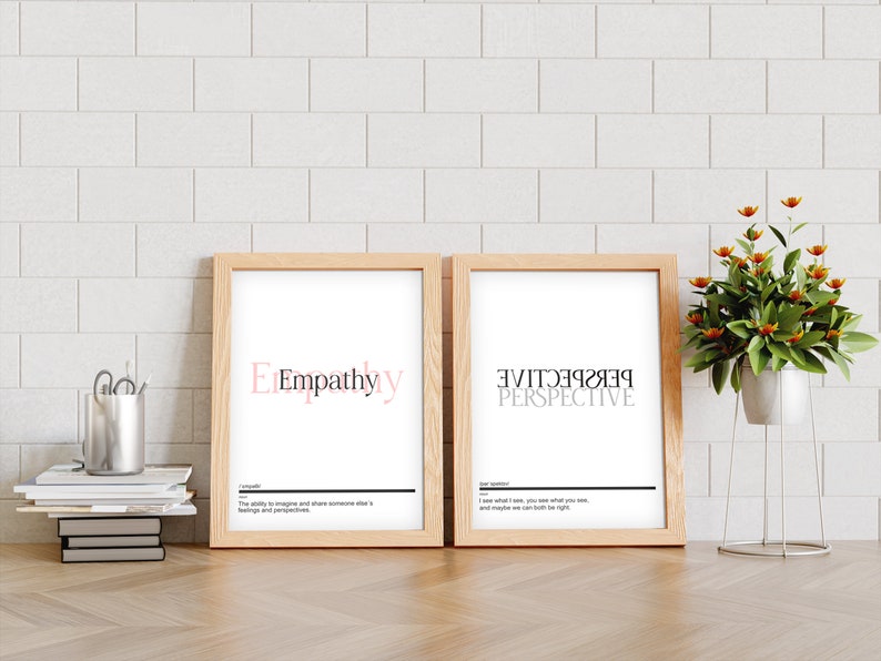 Empathy Definiton Printable Wall Art, Download Wall Art, Inspiration ...