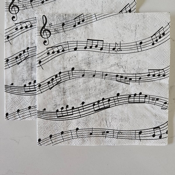 Music Decoupage - Etsy