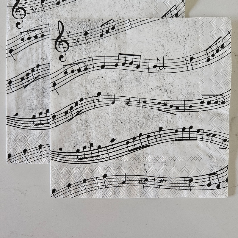 Music Decoupage - Etsy