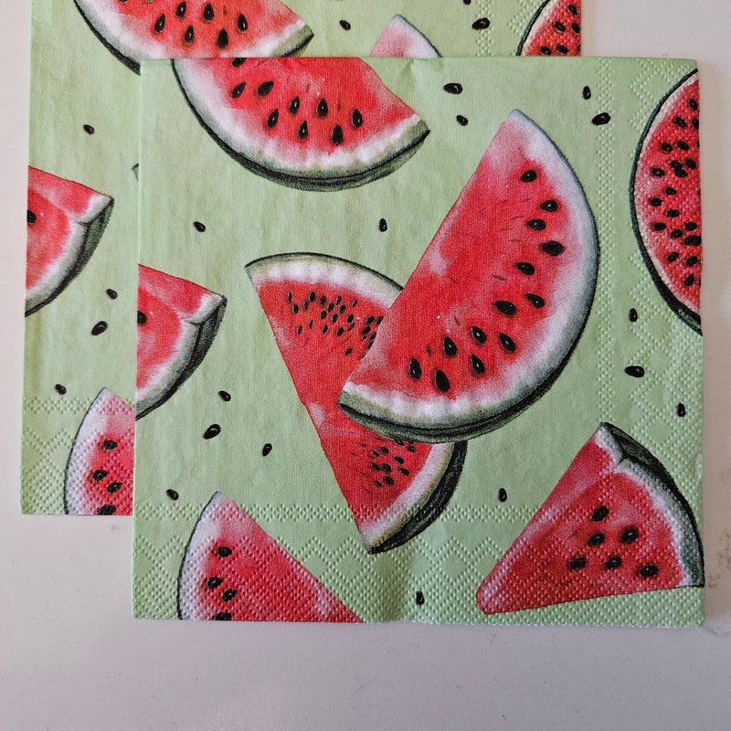 Watermelon Paper - Etsy