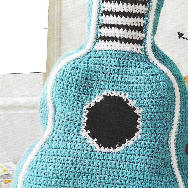 Crochet Guitar Pattern - Etsy