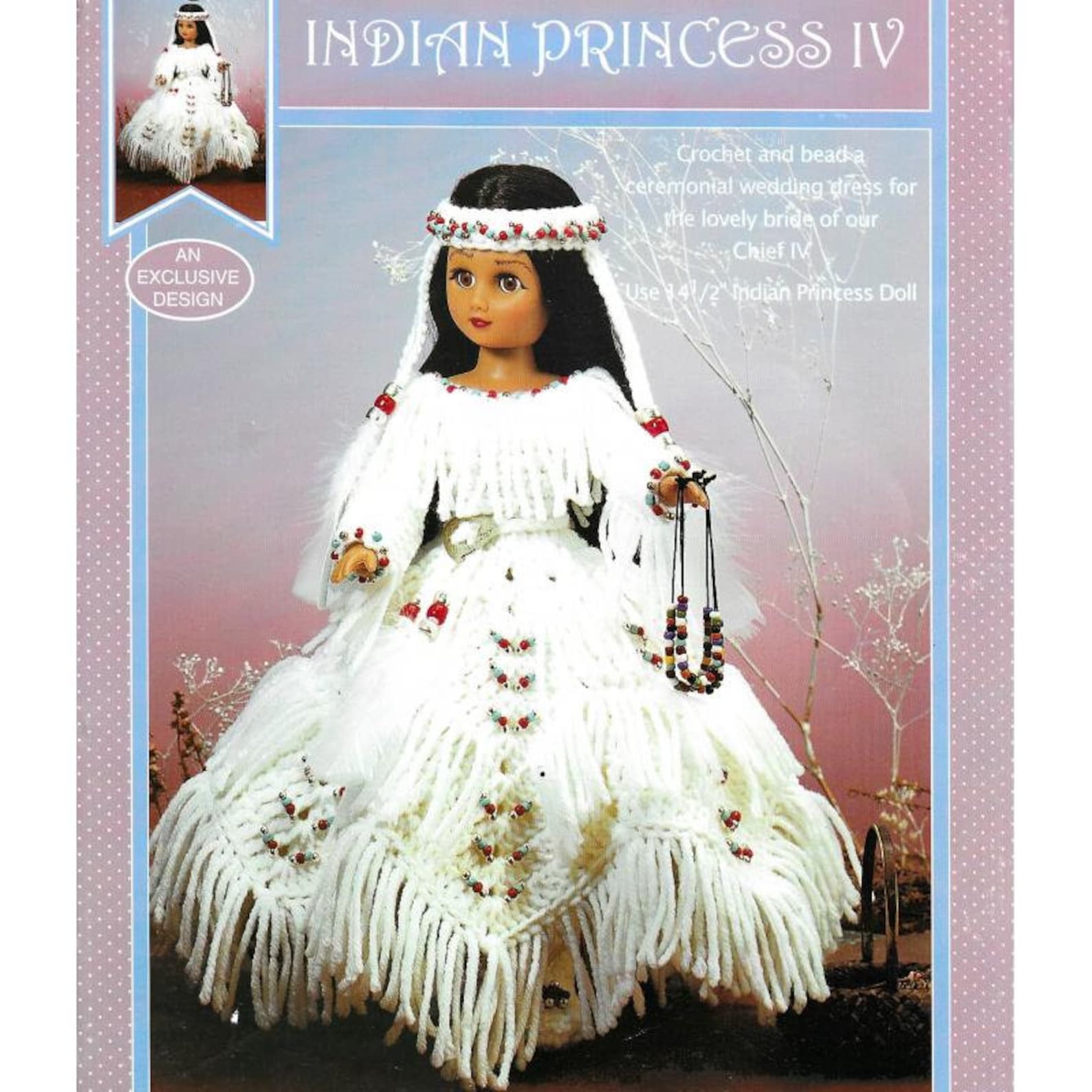 Indian Princess IV Crochet Pattern for Doll - Etsy