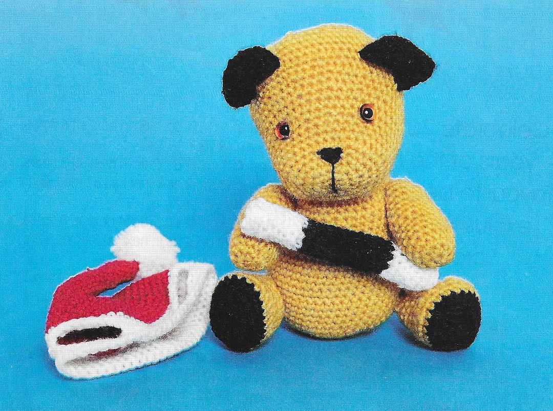 Sooty Toy Crochet Pattern - Etsy