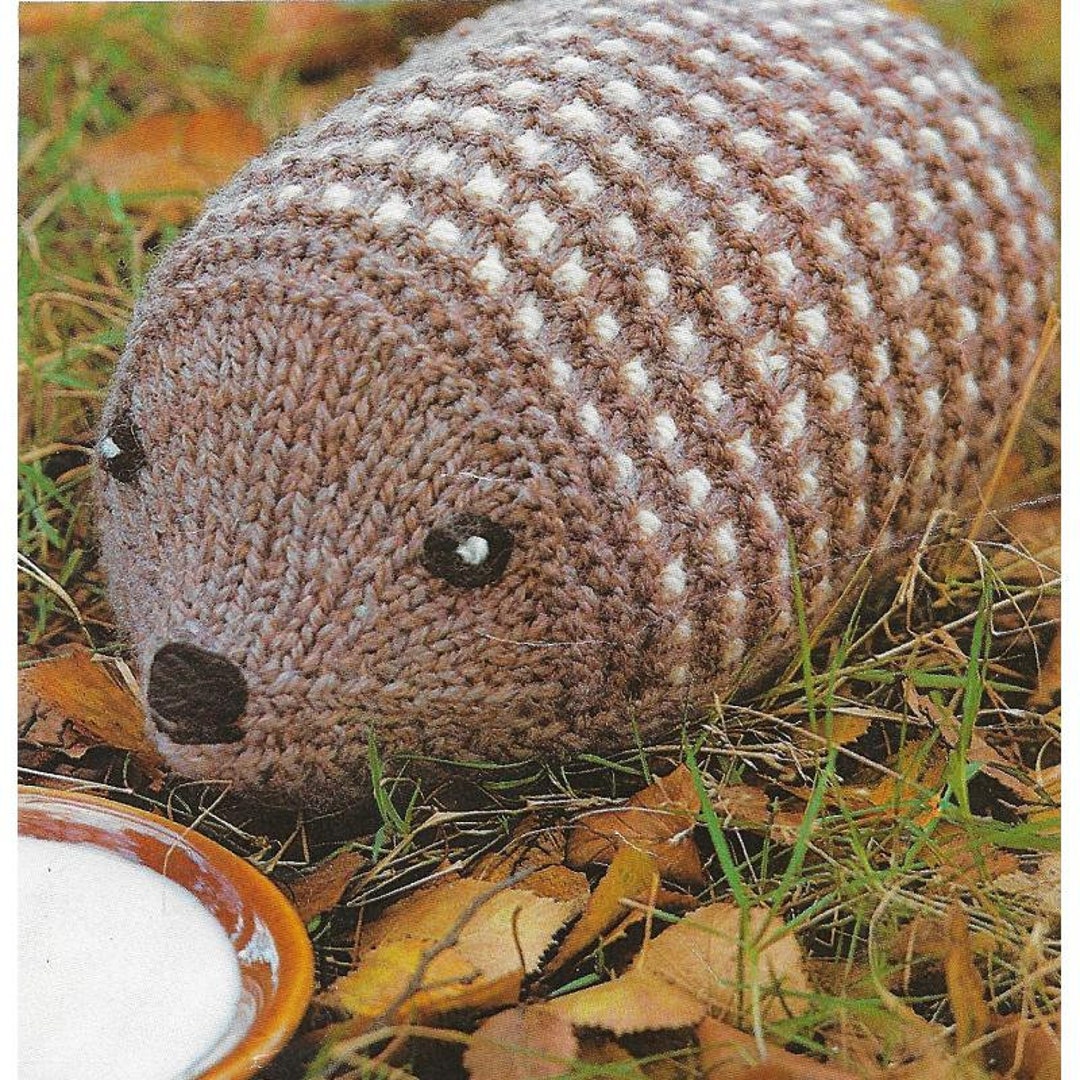 Hedgehog Toy Knitting Pattern - Etsy