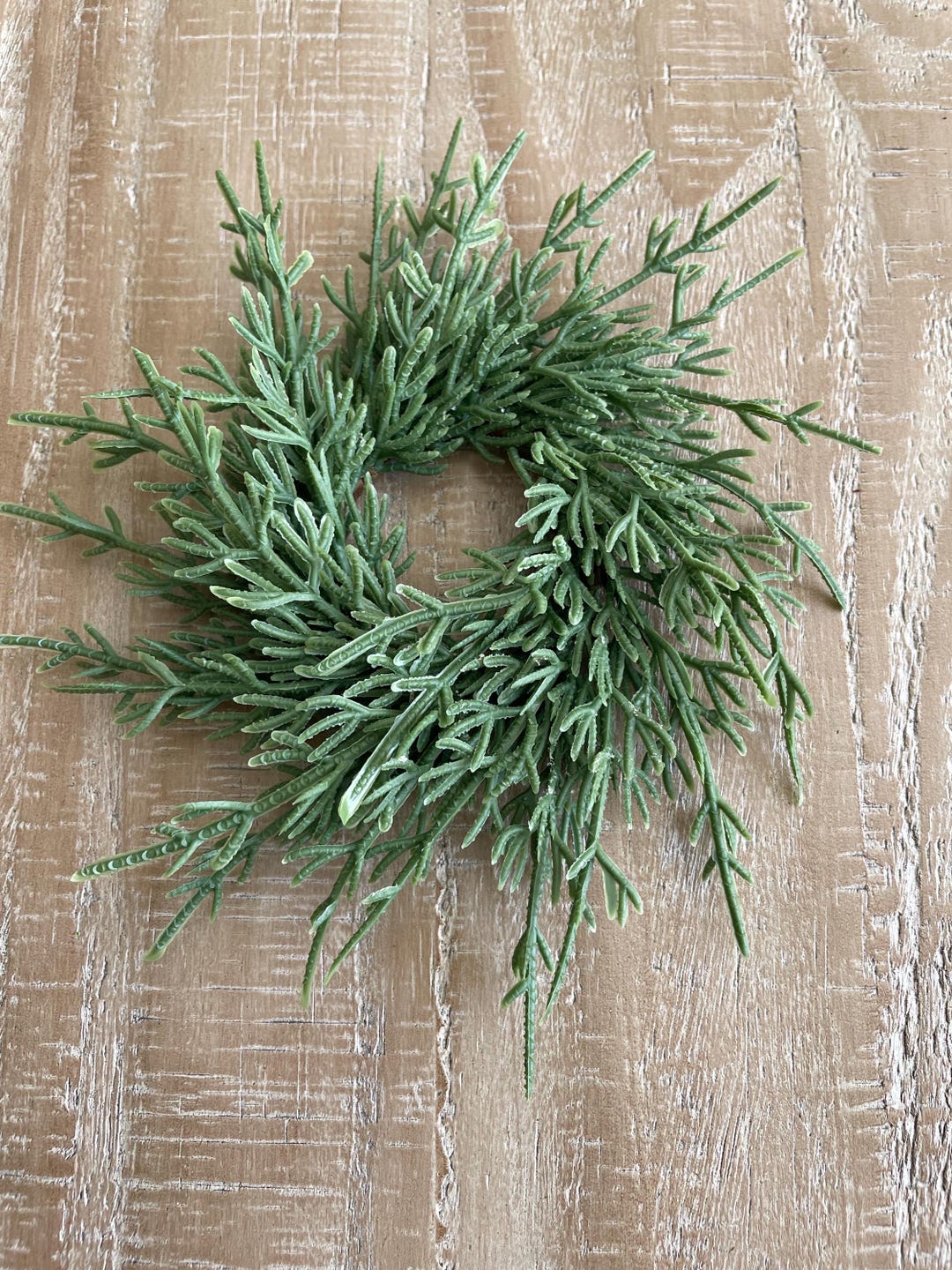 Our Top Selling Real Touch Cedar Pine Napkin Rings Winter Table Decor ...