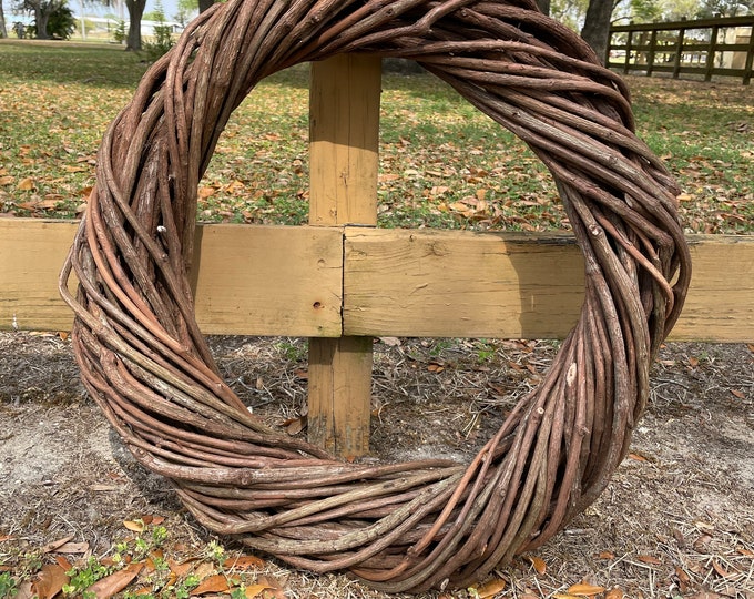 Thick Compact Extra Rustic 27 Handmade Muscadine Grapevine Farmhouse ...