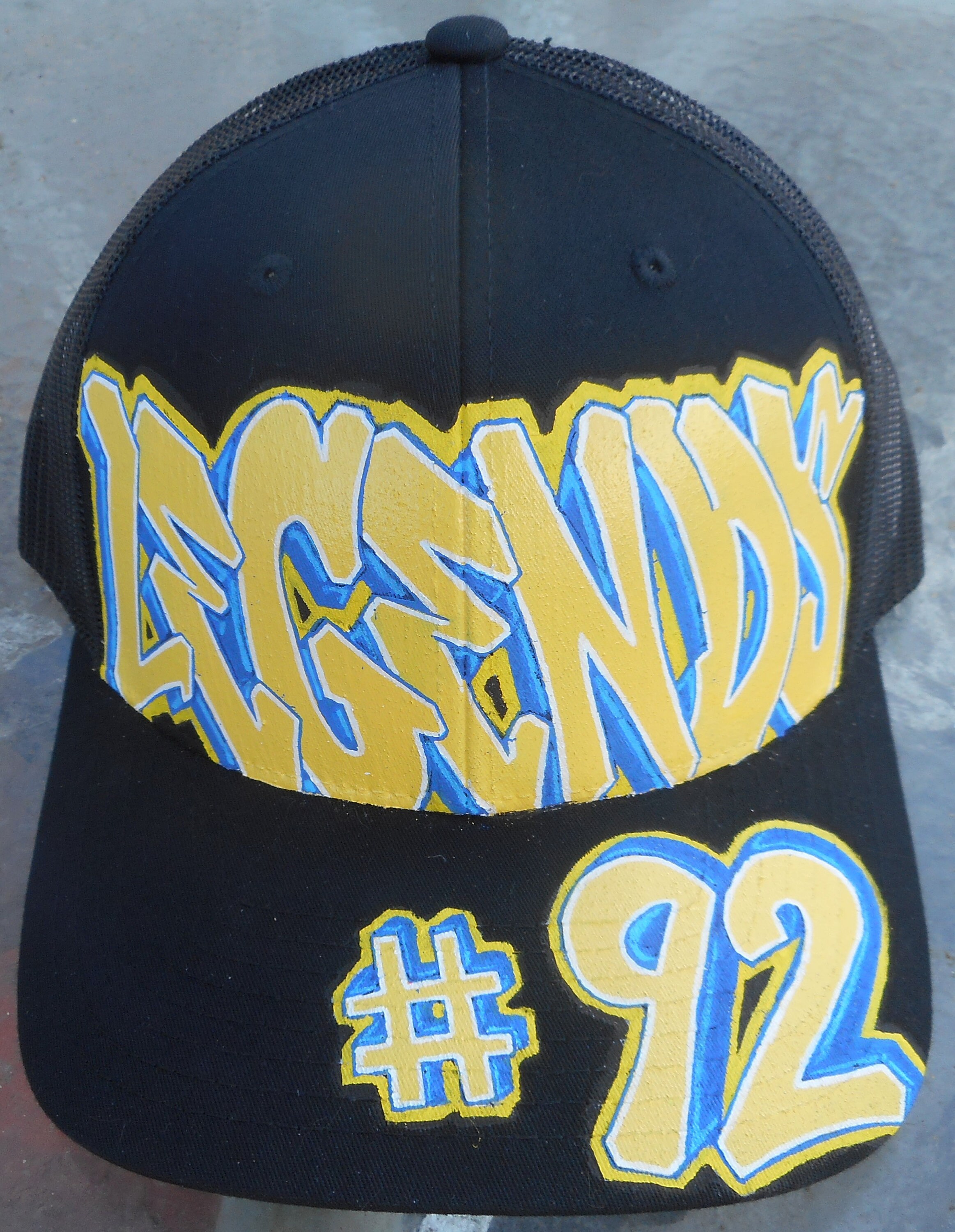 Custom Graffiti Hats Snapback Cap Trucker Hat Spray Paint - Etsy