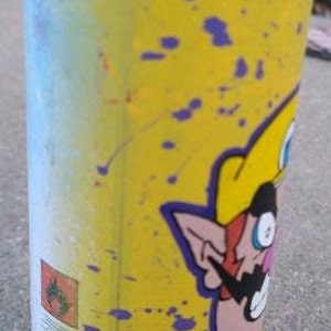 Super Mario Bros Spray Paint Can Artwork - Etsy