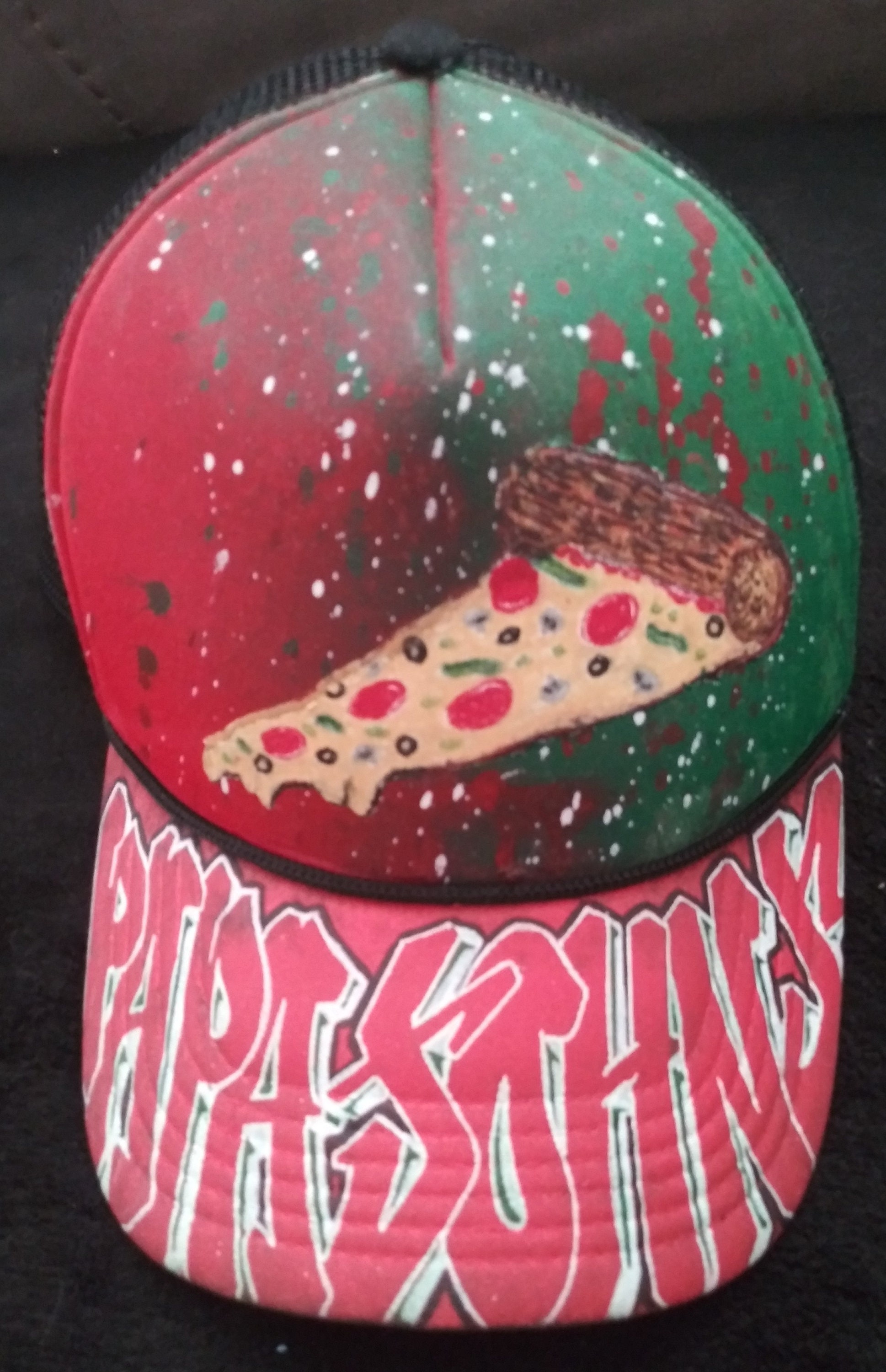 Custom Graffiti Hats Snapback Cap Trucker Hat Spray Paint - Etsy