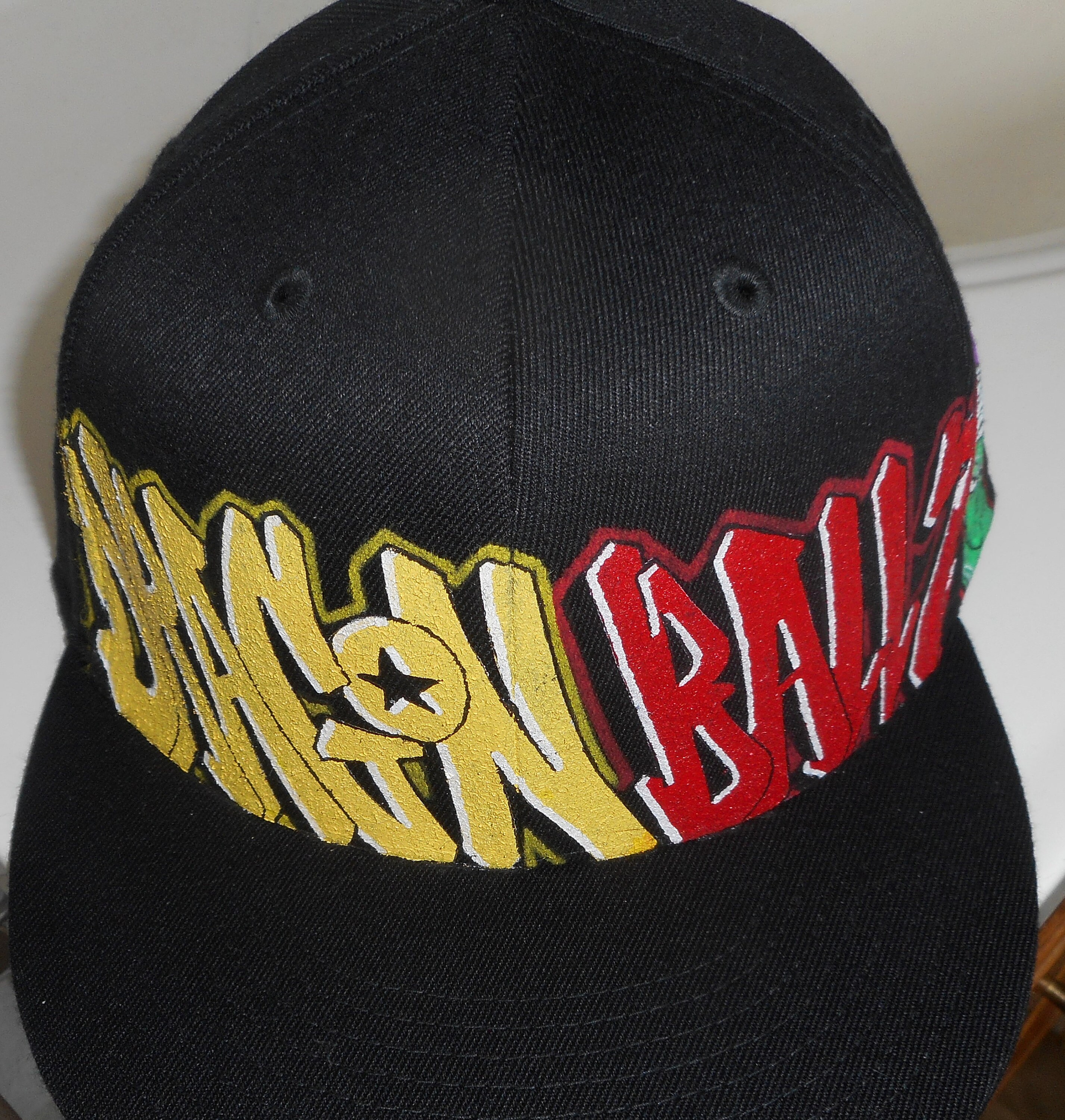 Custom Graffiti Hat Snapback Cap Trucker Style Spray Paint Artwork - Etsy