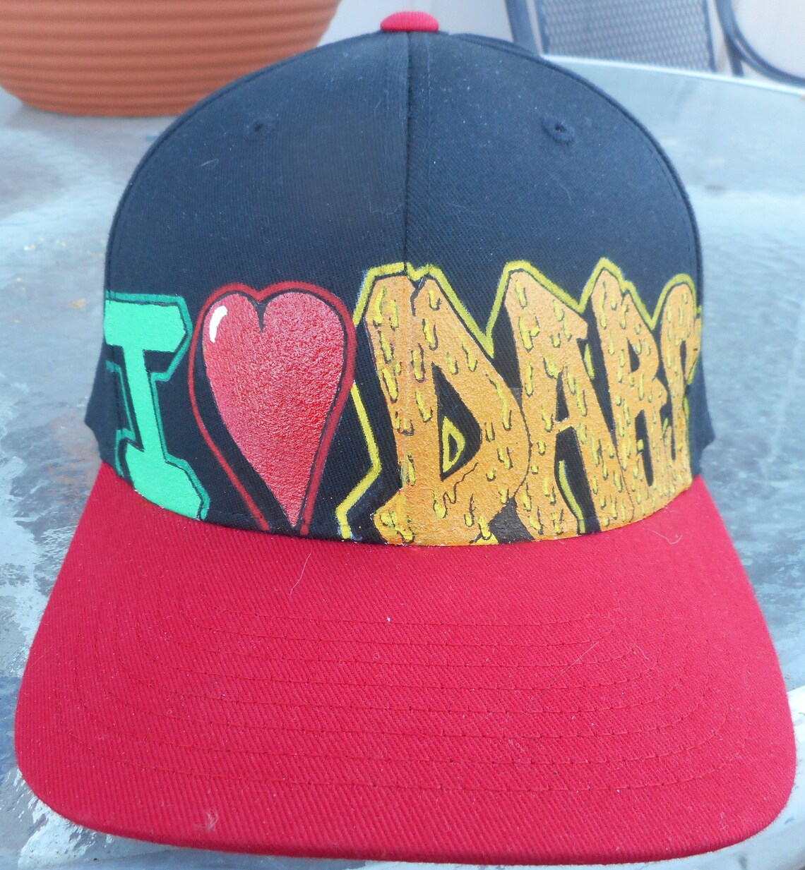 Custom Graffiti Hats Snapback Cap Trucker Hat Spray Paint - Etsy